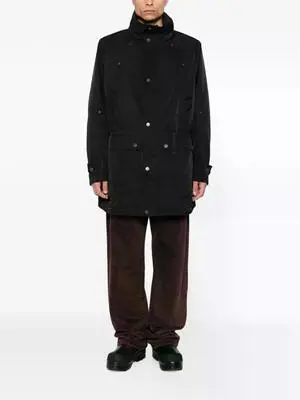 Off-White Racing Staff Logo-embroidered Coat