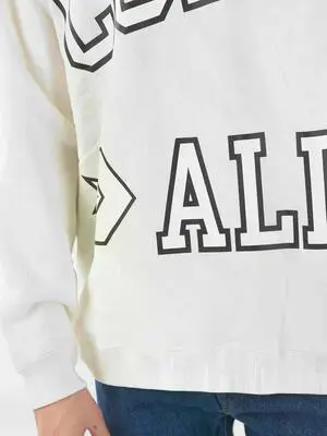 CONVERSE All Star Logo Print Crew Neck Sweater