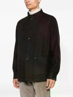Tagliatore G-klein Button-up Mandarin-collar Jacket