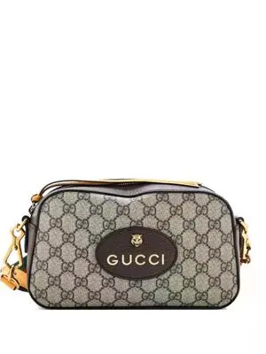 Gucci Neo Vintage Camera Messenger Bag Gg Coated Canvas Crossbody Bag - Brown