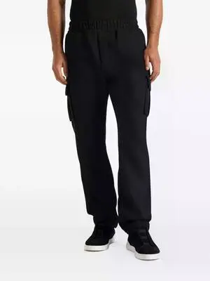 Manière De Voir Twill Cargo Regular Fit Pants - Black