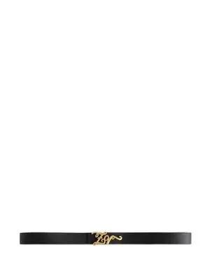 Zadig&Voltaire Reversible Leather Belt With Zv Buckle