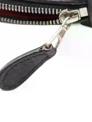 Balenciaga 2010s Triangle Clutch Bag - Black