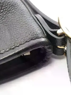 LOUIS VUITTON Monogram Empreinte Carryall Shoulder Bag - Black