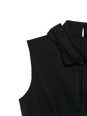 Valentino Garavani Bow Detail Sleeveless Dress