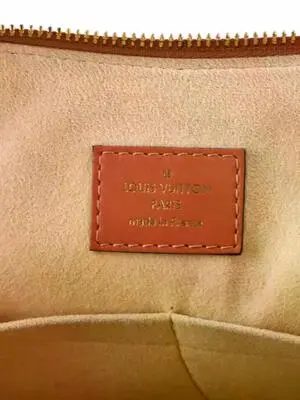 LOUIS VUITTON Monogram Canvas Leather Satchel - Neutrals