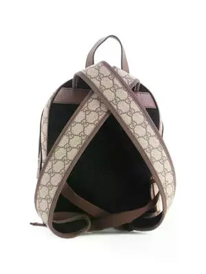 Gucci Ophidia Gg Coated Canvas And Leather Backpack