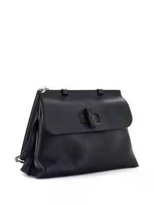 Gucci Bamboo Daily Top Handle Bag Leather Medium Satchel