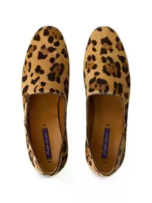 Ralph Lauren Bronwen Leopard-print Loafers