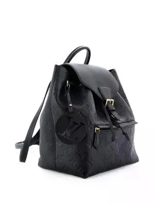 LOUIS VUITTON Montsouris Nm Monogram Empreinte Leather Pm Backpack