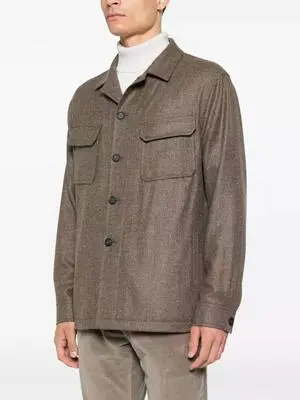 Tagliatore Button-up Wool Jacket