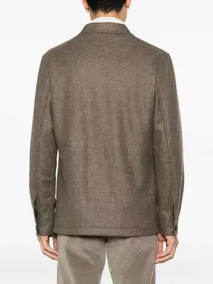 Tagliatore Button-up Wool Jacket