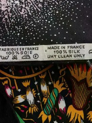 Hermès 2010s Fireworks Silk Scarf