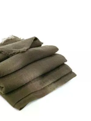Frenckenberger Frayed-edge Scarf