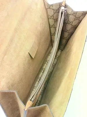Gucci Dionysus Gg Supreme Shoulder Bag With Sequin And Rhinestone Embellishments