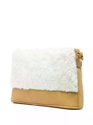 Moschino Faux Shearling Crossbody Bag