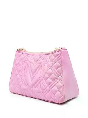 Moschino Logo-plaque Quilted Tote Bag