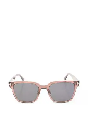 TOM FORD 2020s Square-frame Sunglasses - Brown