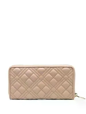 Moschino Logo-patch Quilted Purse