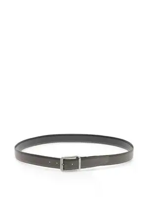 Zegna Metal-buckle Belt - Black