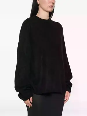 THE FRANKIE SHOP Crew Neck Oversized Sweater