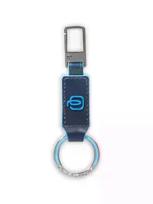PIQUADRO Carabiner Leather Keyring