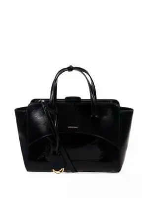 HIDESINS M Flap Tote Bag - Black