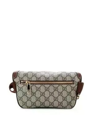 Gucci Gg Coated Canvas Belt Bag