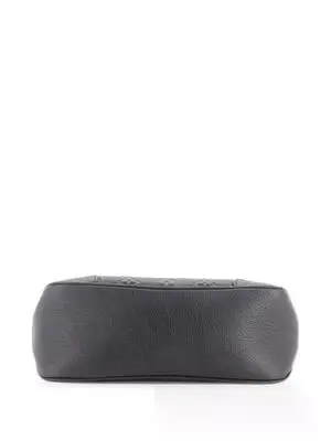 LOUIS VUITTON Monogram Empreinte Leather Shoulder Bag - Black