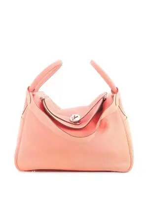 Hermès Lindy Bag Clemence 30 Shoulder Bag - Pink