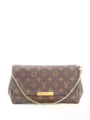 LOUIS VUITTON Favorite Handbag Monogram Canvas Mm Crossbody Bag - Brown