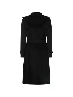 Burberry Double-breasted Belted Cashmere Coat