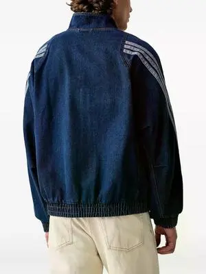 Adidas Logo-embroidered Denim Jacket