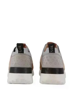 TOD'S Perforated Panelled Sneakers