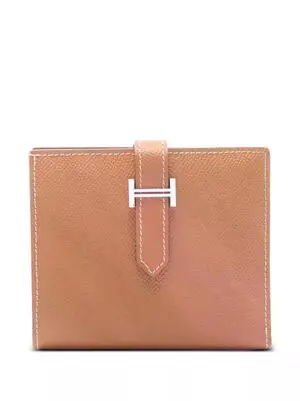 Hermès 2023 Bearn Compact Bi-fold Wallet - Brown