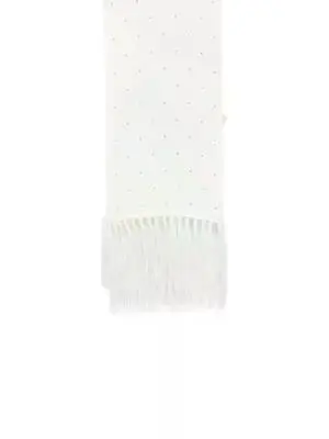TOM FORD Crystal-embellished Fringed Scarf