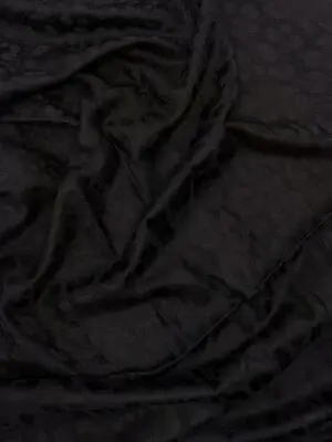 Dolce & Gabbana Leopard-jacquard Fringed Scarf