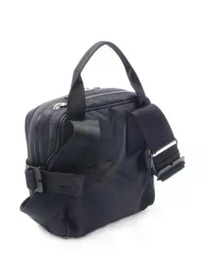 Burberry 2010s Check Jacquard Messenger Bag