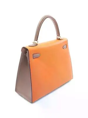 Hermès Kelly 25 Tote Bag - Orange