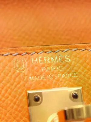 Hermès Kelly 25 Tote Bag - Orange
