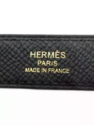 Hermès Epsom Leather Shoulder Strap With Gold-tone Hardware