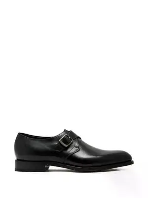 FERRAGAMO Sullivan Buckle-fastening Monk Shoes - Black