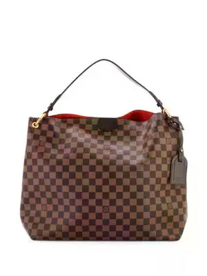 LOUIS VUITTON Graceful Handbag Damier Mm Hobo Bag - Brown