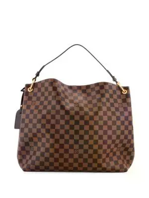 LOUIS VUITTON Graceful Handbag Damier Mm Hobo Bag