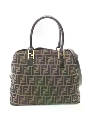 Fendi 2000s Zucca Handbag - Brown
