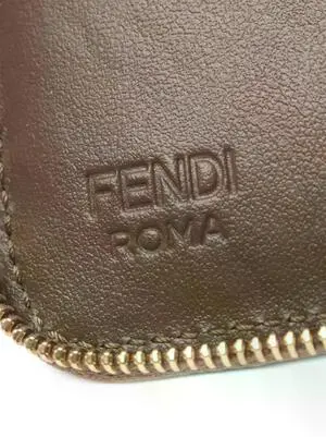 Fendi 2020s Ff Diamond Wallet