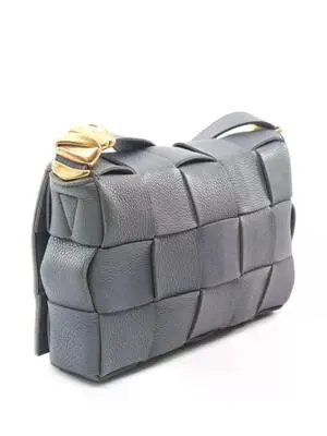 Bottega Veneta Cassette Intrecciato Shoulder Bag