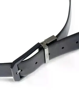 Zegna Reversible Logo-engraved Belt