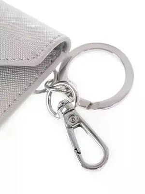 Moschino Logo-plaque Envelope Keychain