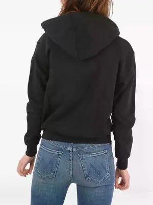 CONVERSE Logo Embroidered Zip-up Hoodie